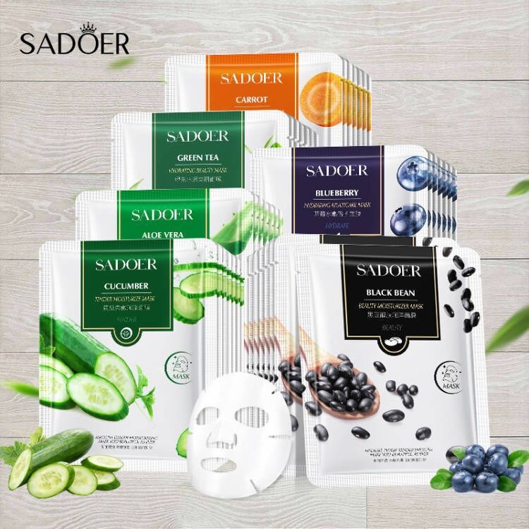 ROREC SADOER Moisturizing Beauty Facial Mask Refreshing Hydrating ...
