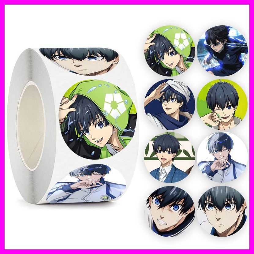 Stickers Blue Lock Isagi Yoichi Blue Lock Isagi Yoichi One Roll ...