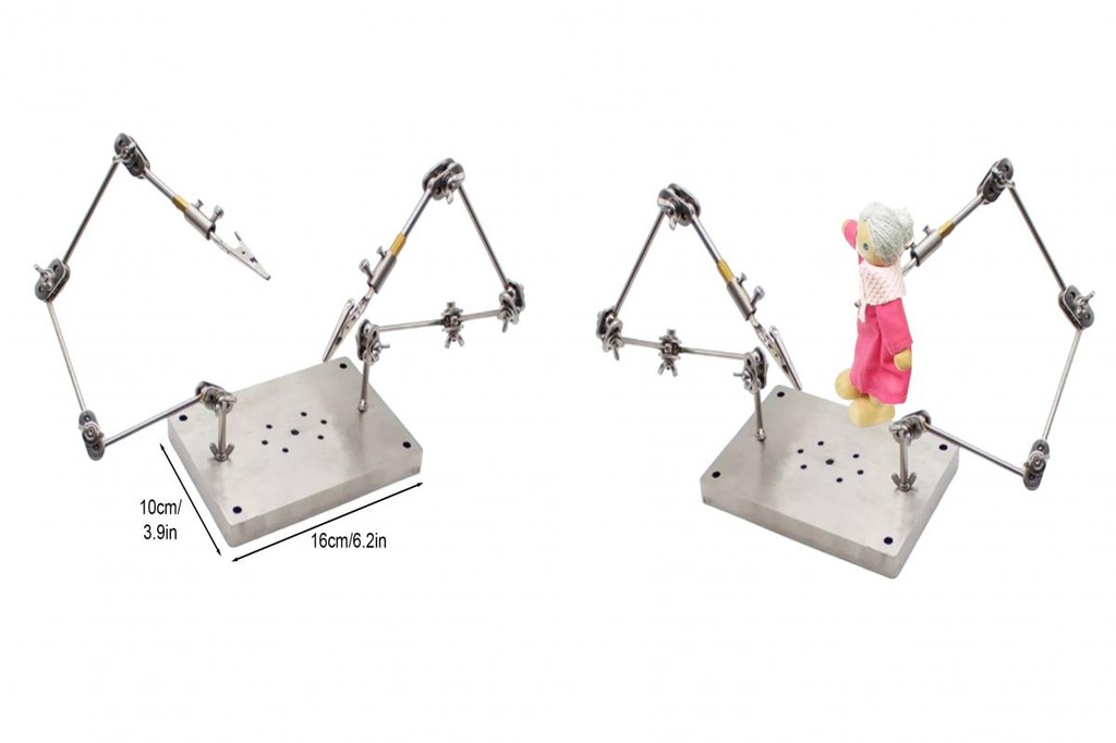 ba Stop-motion Animation Rigging Arm Stainless Steel Lamp Holder Clip ...