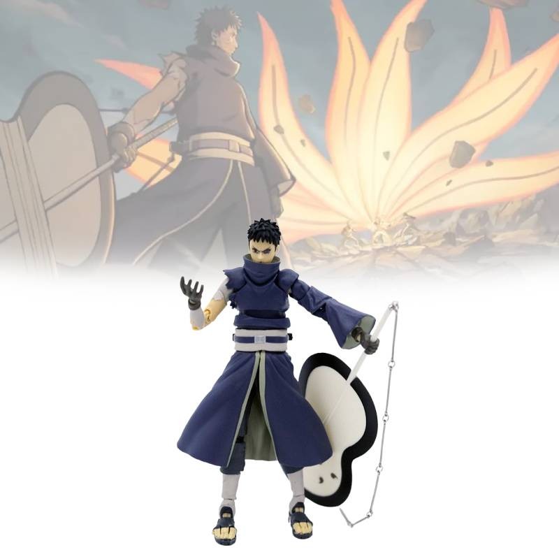Exquisite Shf Naruto Obito Uchiha Poseable Collectible Pvc Blue 15cm ...