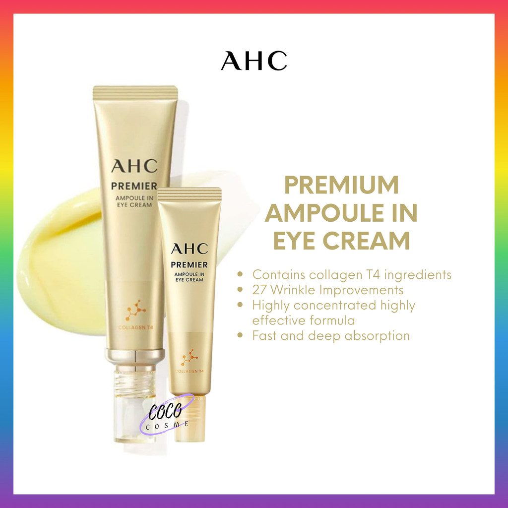 AHC Premium Ampoule in Eye Cream (12ml / 40ml) | Shopee Malaysia