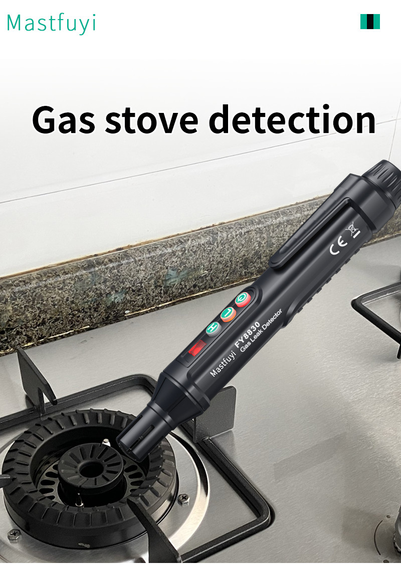 Portable Gas Leak Detector Natural Gas Detector Combustible Gas ...