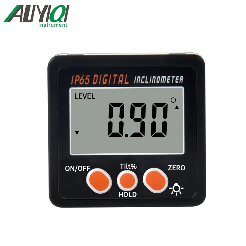 Digital Level Meter Measuring Tool 360 Degree Angle Gauge With One ...