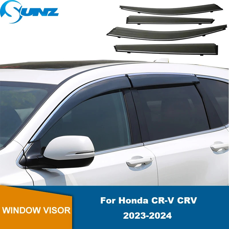 Side Window Deflectors For Honda CRV CR-V C-RV 2023 2024 Door Visor ...