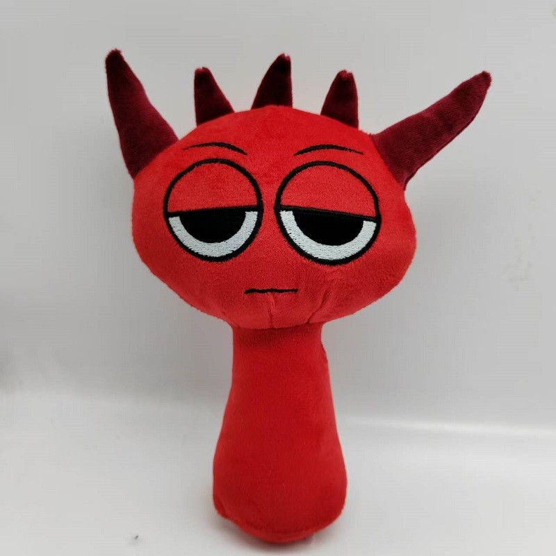 Horror Game Sprunki Plush Cartoon Soft Stuffed Pillow Dolls Ornament ...