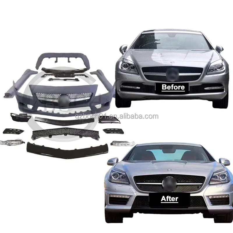 Automotive upgrade parts for benz SLK classe 2013+ R172 SLK500 change ...