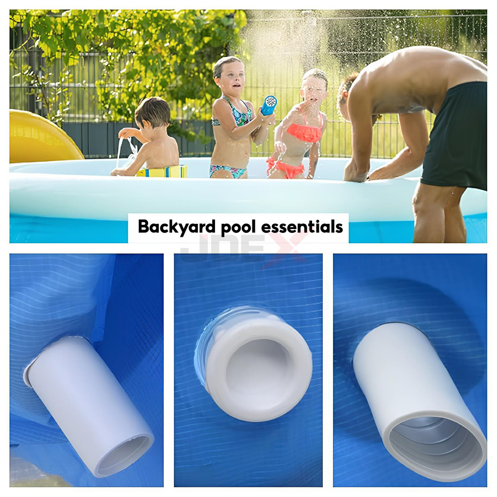 JDEX BESTWAY Fast Set™ Pool Large Family Inflatable Swimming Pool (10 ...
