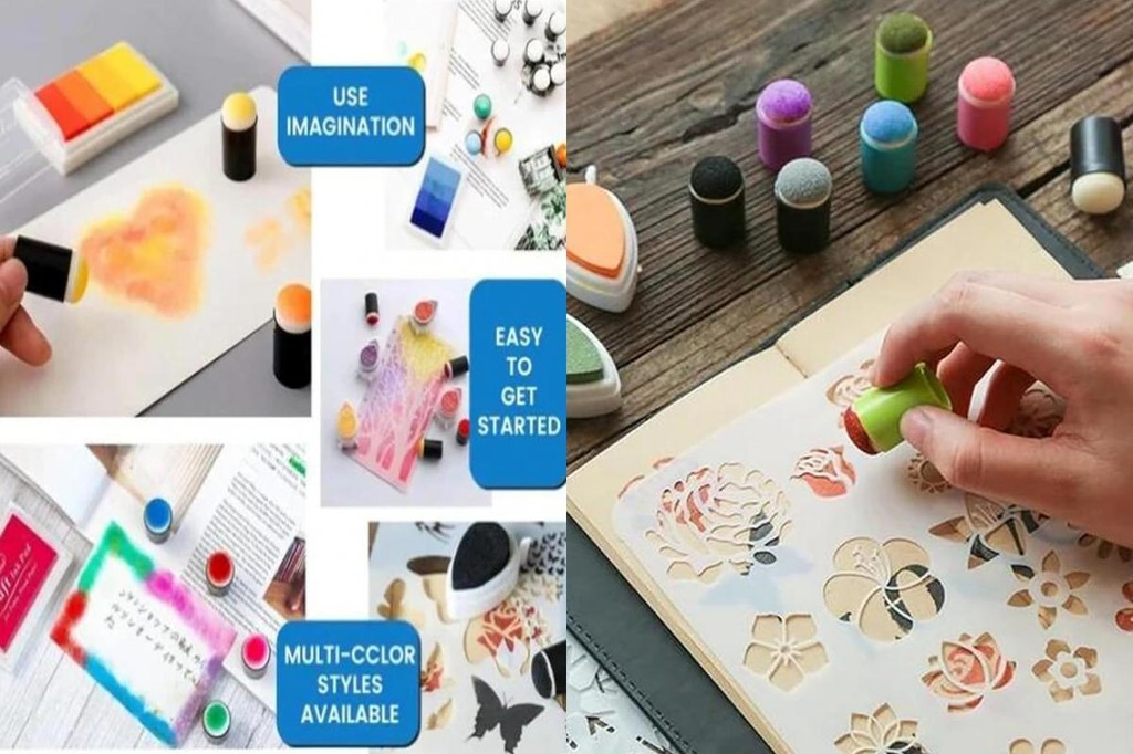 Sponge Dauber for Patterns Painting Sponge Applicator Set Fun Finger ...