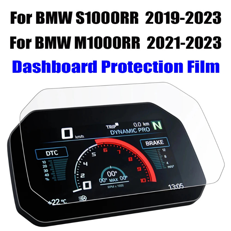 Motorcycle Dashboard Screen Protector Film For BMW S1000RR M1000RR S ...