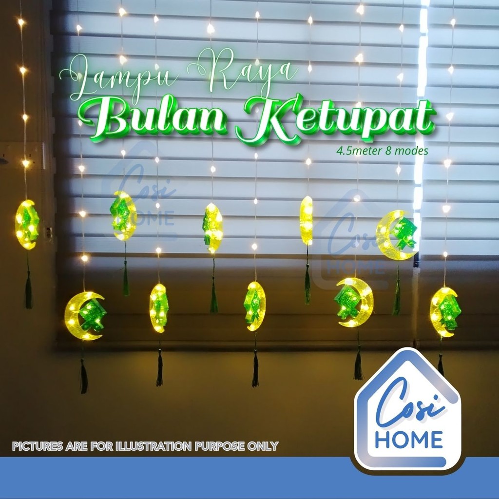 2025 Lampu Raya Bulan Ketupat Icecle Ketupat Lampu Raya Lip Lap Lampu ...