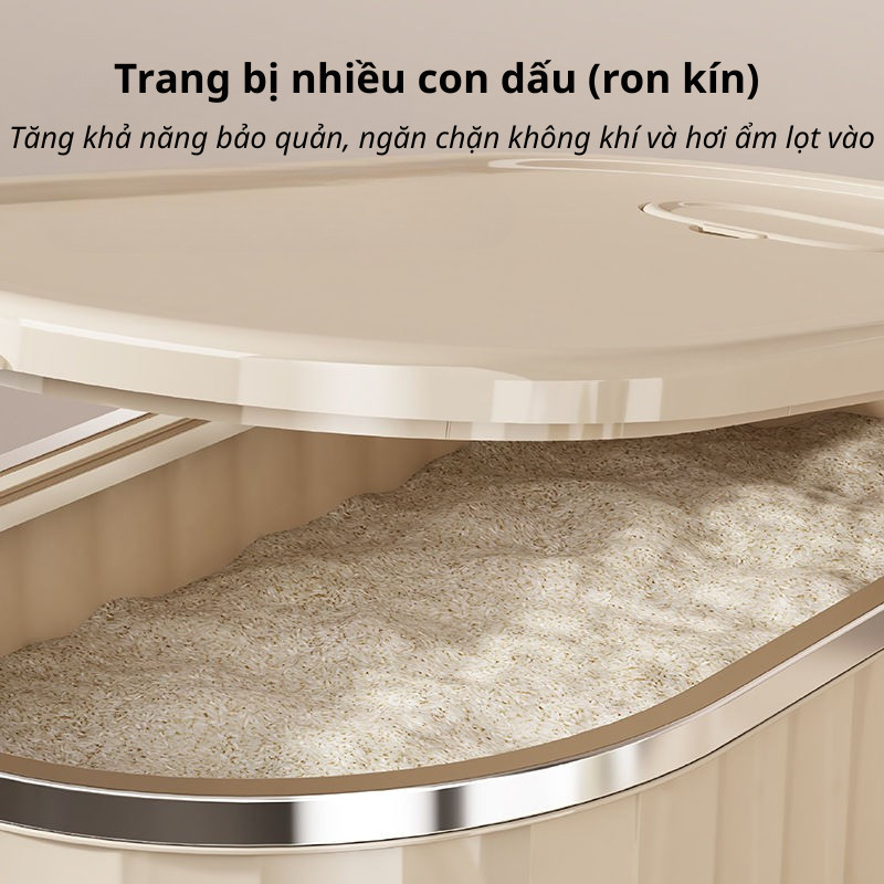 Imperial Nook Smart Rice Box – Capacity 5–10kg, Automatic Rice Pickup ...