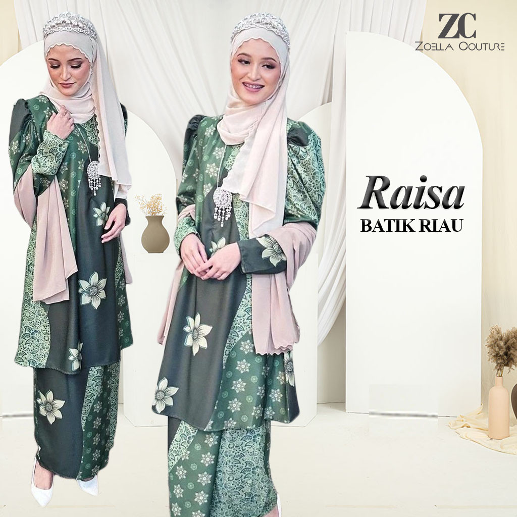 Batik Riau Raisa New Arrival Raya 2024 Plus Size upto 5XL | Shopee Malaysia