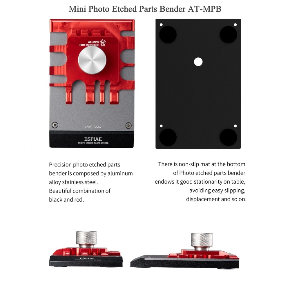 Dspiae Photo Etched Parts Bender (Standard AT-PB / Mini AT-MPB) Metal ...