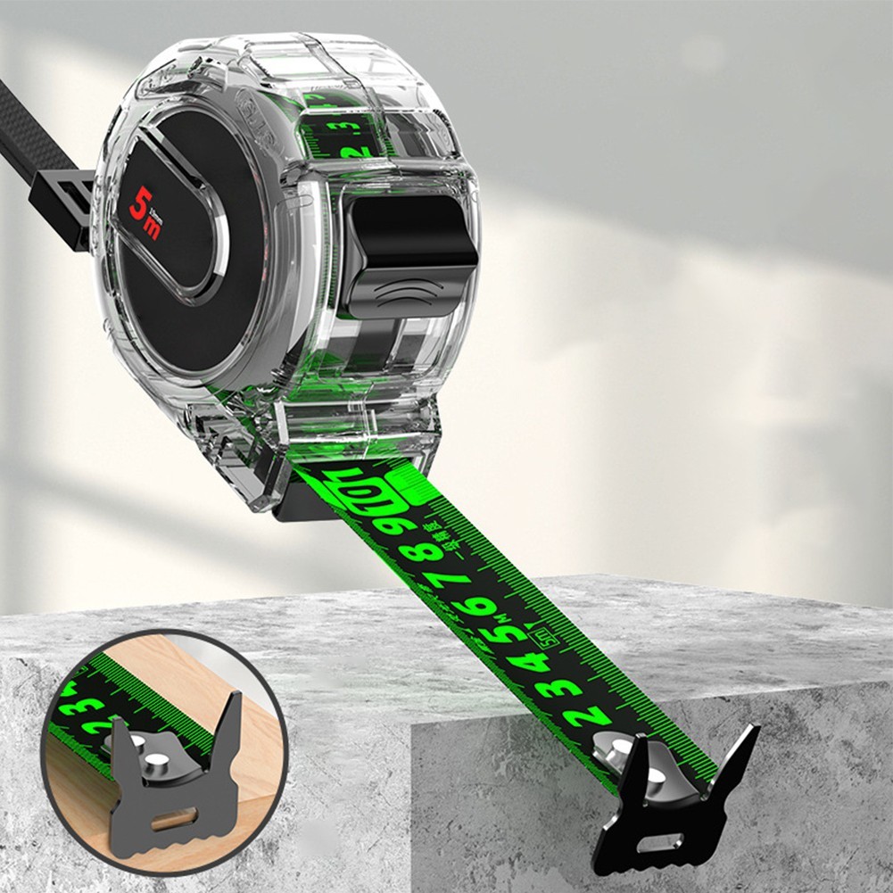 [LUMY]Luminous Steel Tape Measure: Accurate Dual-Sided, Easy to Read ...