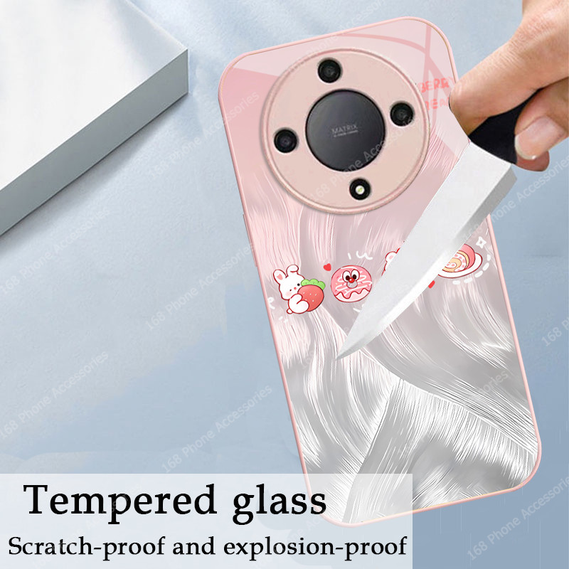 Honor X9C X9B 5G Casing Cute Cartoon Bunny Rabbit Shockproof Casing ...