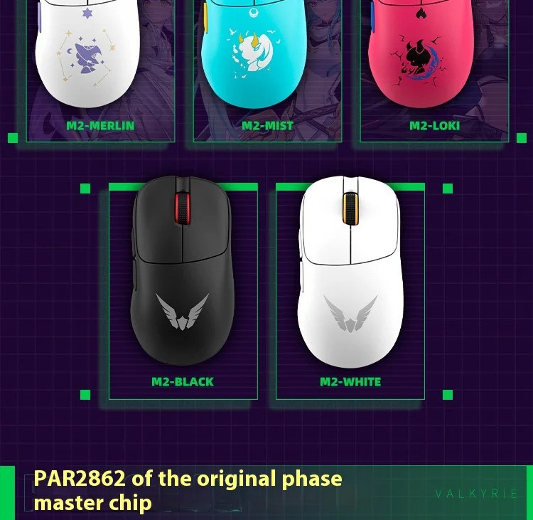Original VALKYRIE VK M2 Pro Wireless Mouse 8KHz With Charging Dock ...
