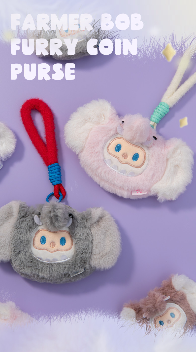 FINDING UNICORN FURRY PINKY CHANG BOB Coin Purse/Fridge Magnet/Badge ...