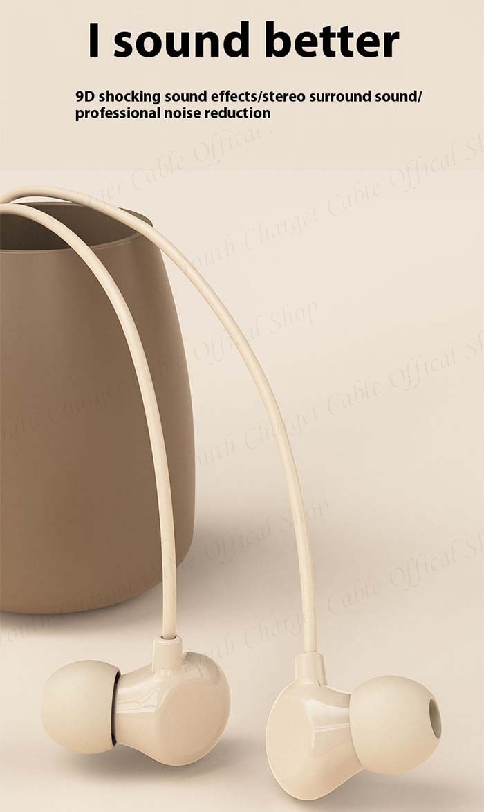 In Ear Sleep Wire Earphones HiFi Stereo Surround Sound 3.5MM/Type C ...