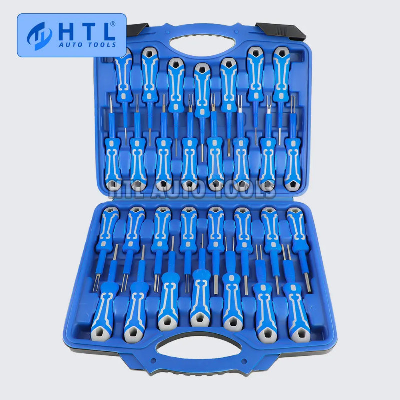 30 Pcs Terminal Pin Removal Tool Kit Electrical Connector Pin Extractor ...