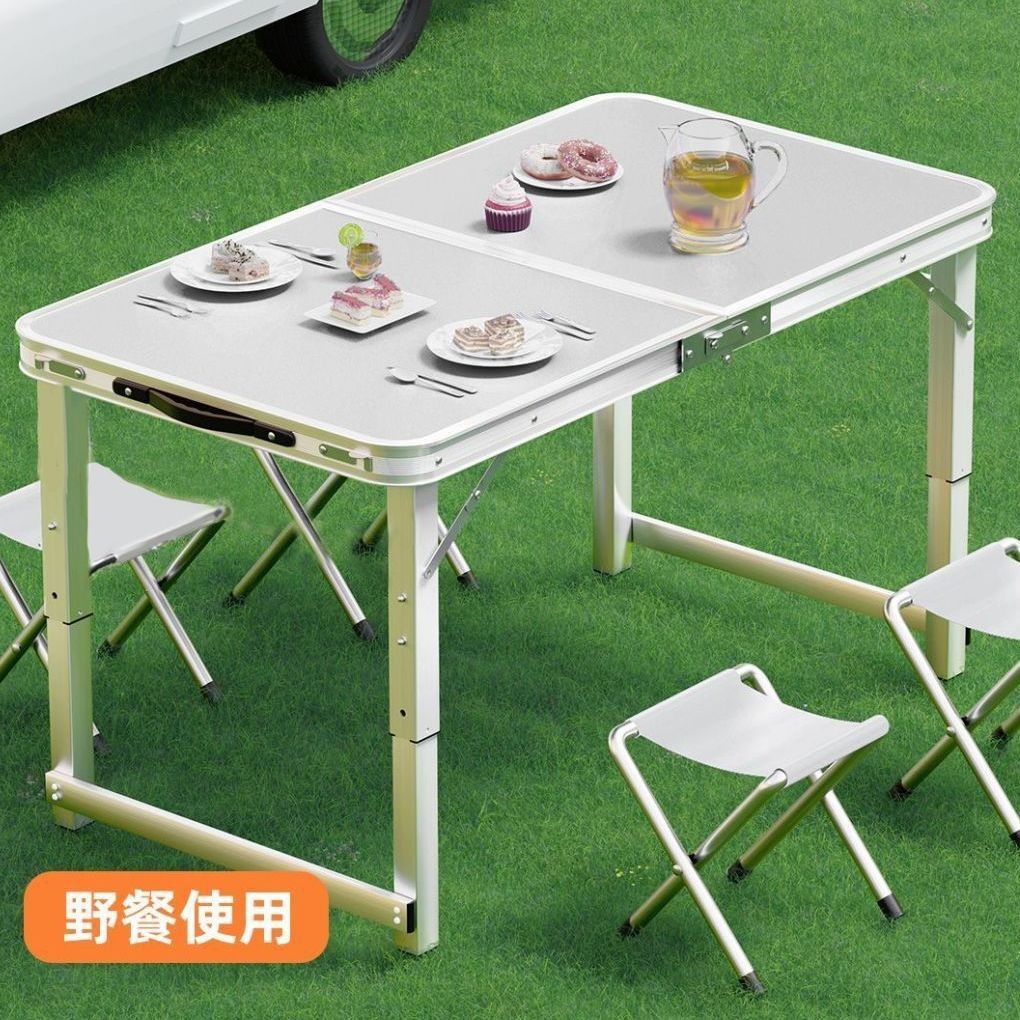 Folding Table Stall Table Folding Outdoor Portable Push Table Night ...