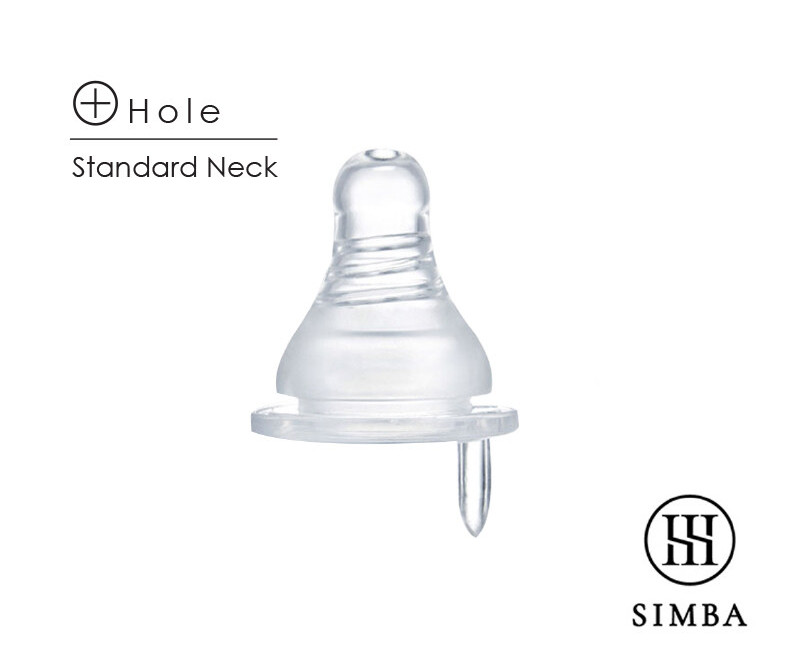 Simba Standard Neck Cross Hole Ultra Soft Anti-Colic Teat | Shopee Malaysia