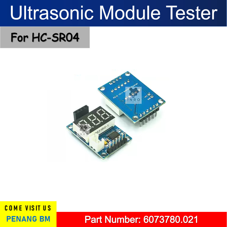 Arduino Ultrasonic Module Tester Module, HR-SR04 | Shopee Malaysia