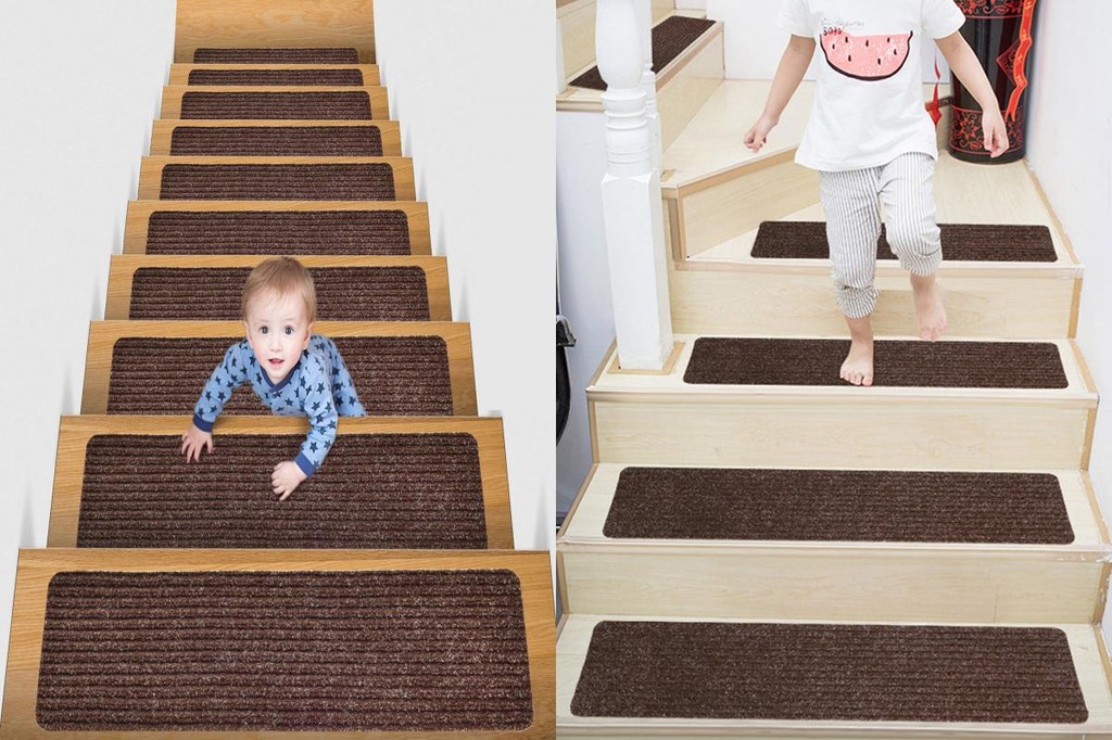 [Ready stock] Carpet Stair Treads Easy Installation Stair Treads Non ...