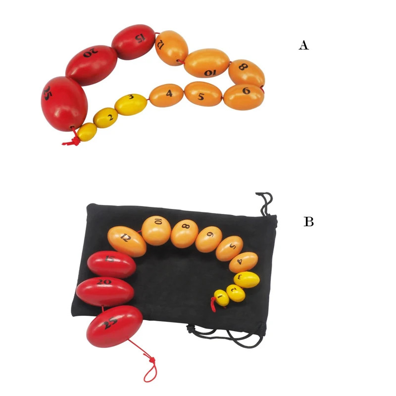 Wooden Prader Orchidometer, Prader Balls, Endocrine Rosary for ...