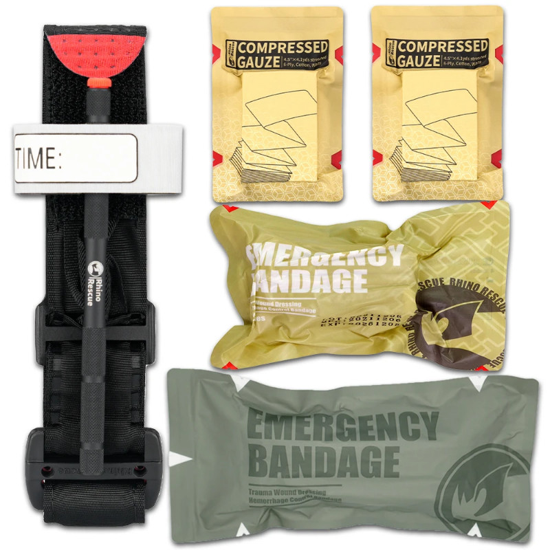 Trauma Kit, Emergency Bandage, Medical Tourniquet, First Aid Tactical ...