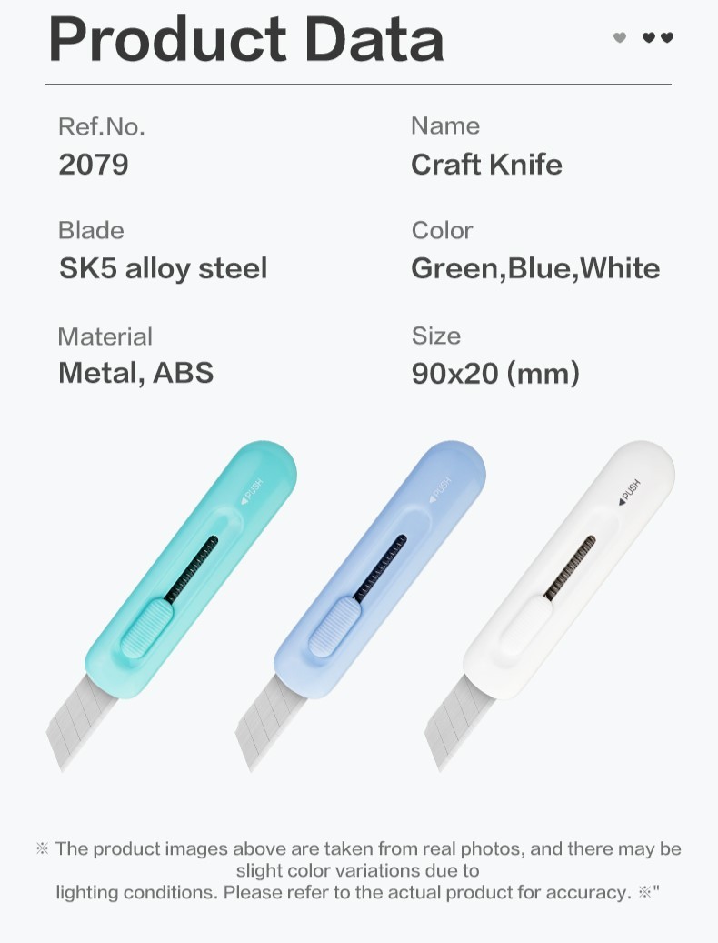 Deli Craft Knife SK5 Blade Auto-Retract Self-Locking ABS Body Comfortable Grip | Shopee Malaysia