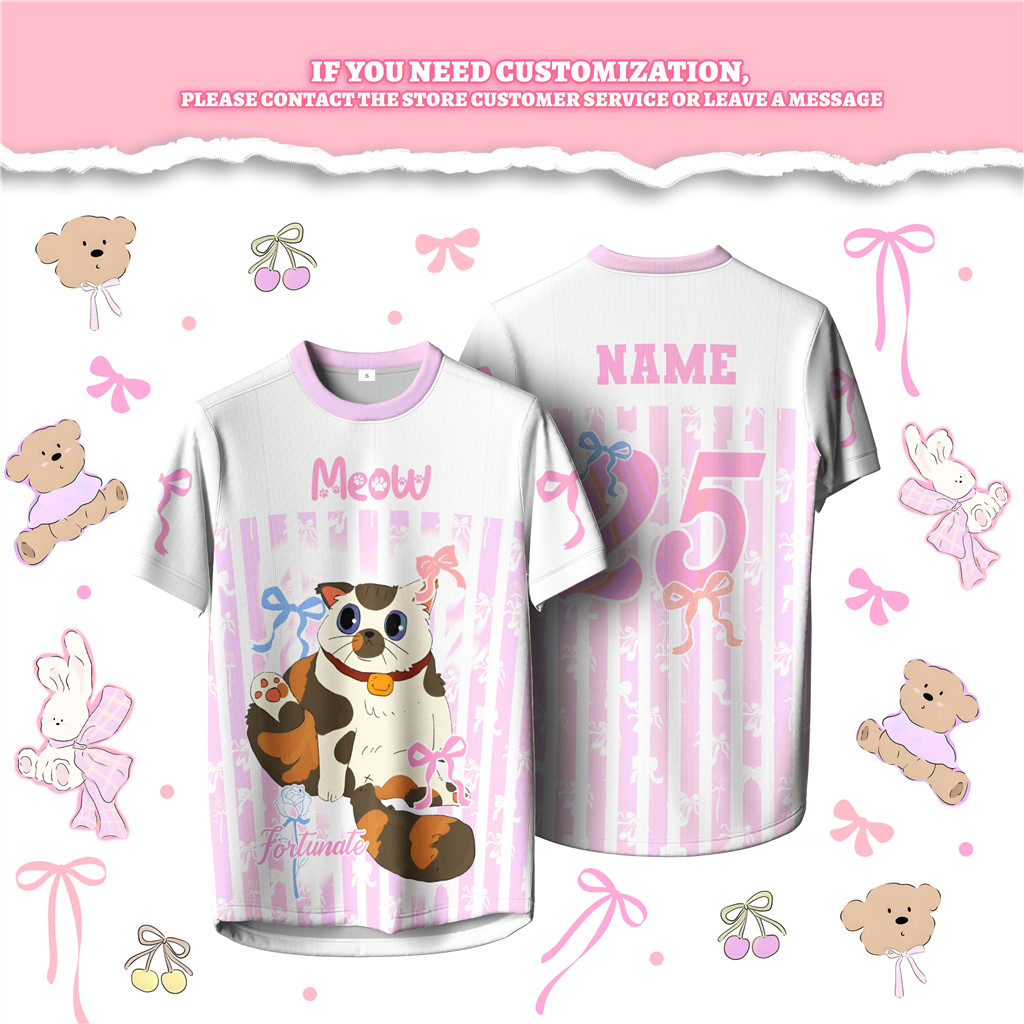 A Lovely Cat custom JERSEY COLLAR Latest Design 2025 VIRAL Baju Jersey ...