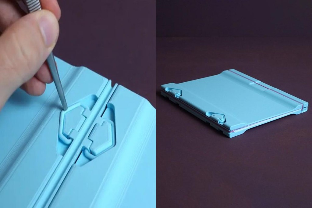 Plastic Binder Gap-free Ring Binder Waterproof 4-ring Binder File ...