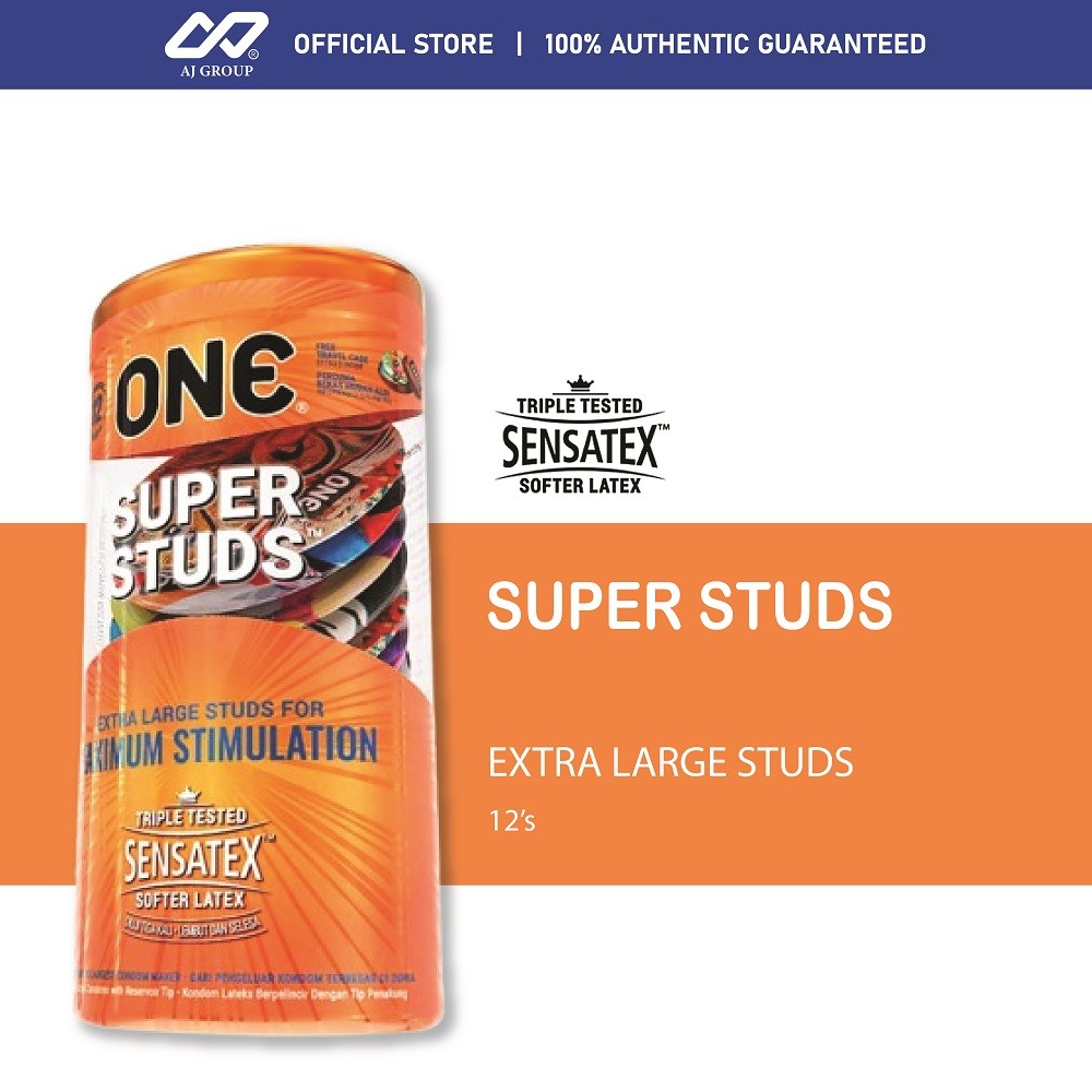 ONE Super Studs Condom (12's) | Shopee Malaysia