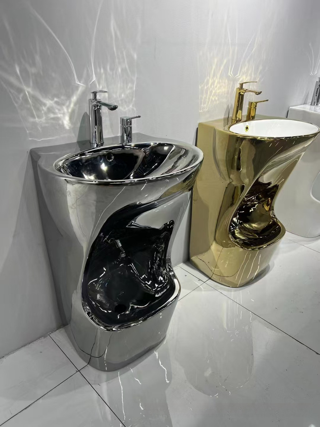 Bathroom ceramic hand washing face washing foot washing basin,balcony ...