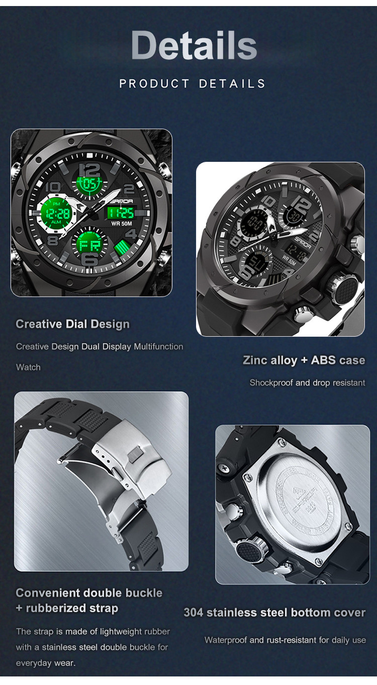 Digital Watch Smartwatch Counting Outdoor Watches Electronic Watch ...