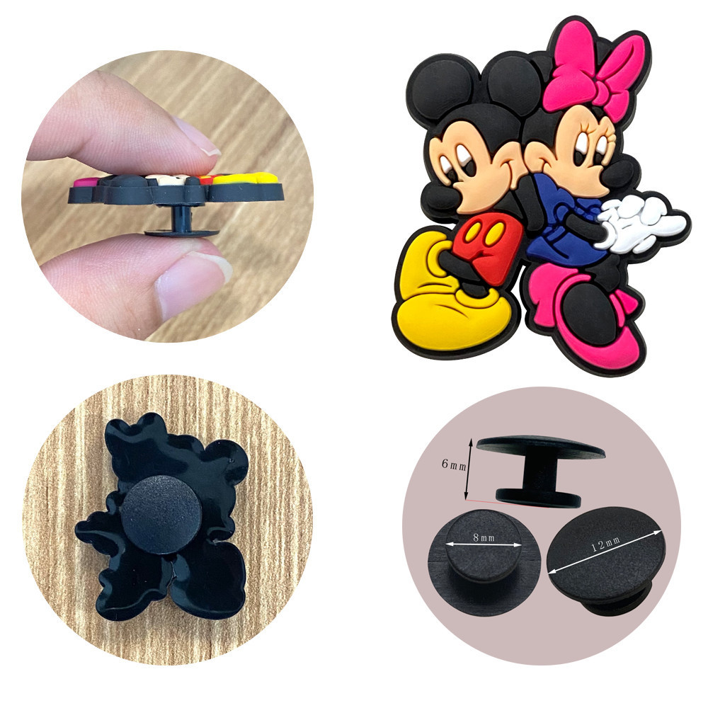 Jibbit Shoe charms Cartoon Series PVC Decoration Fit to Sandals and ...