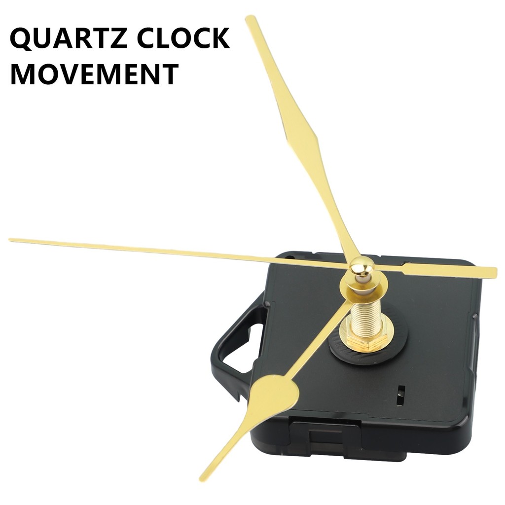 [Ready stock]Gold Hands Long Hands Quartz Clock Movement Spindle ...
