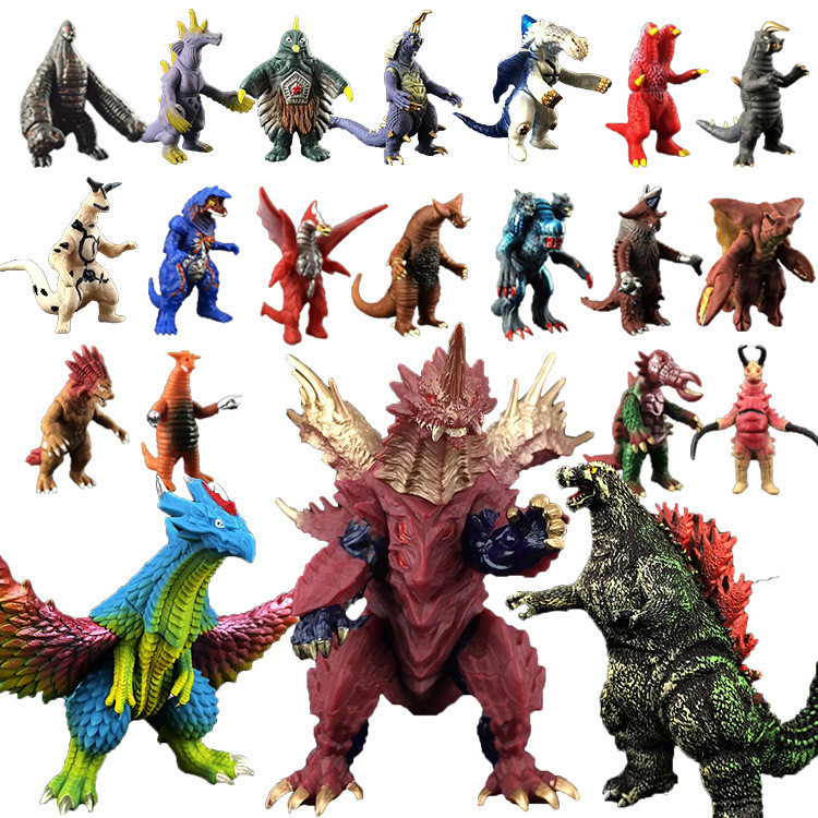 in stock Monster Ultraman Monster Red King Ai Lei King Soft Monster ...