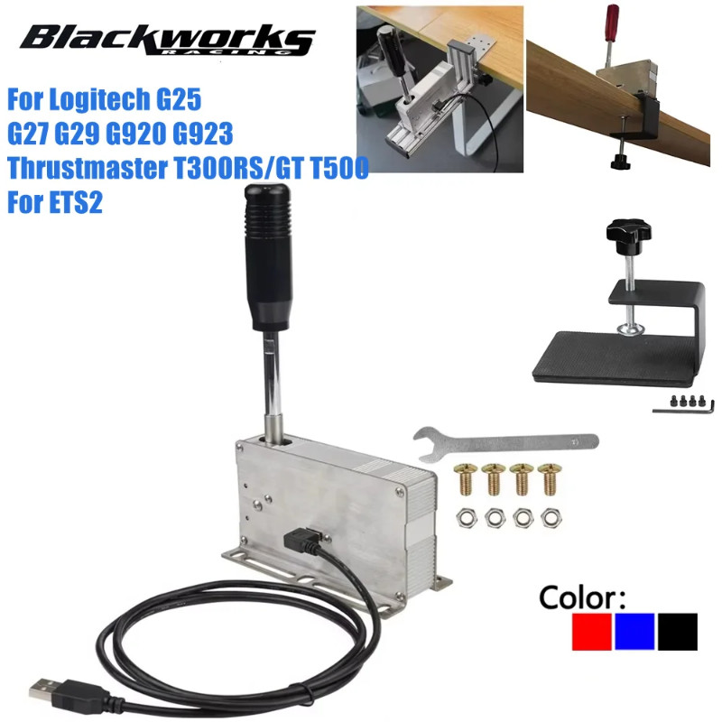 PC USB Racing Games Sequential Shifter H Gear Shift SIM For Logitech ...