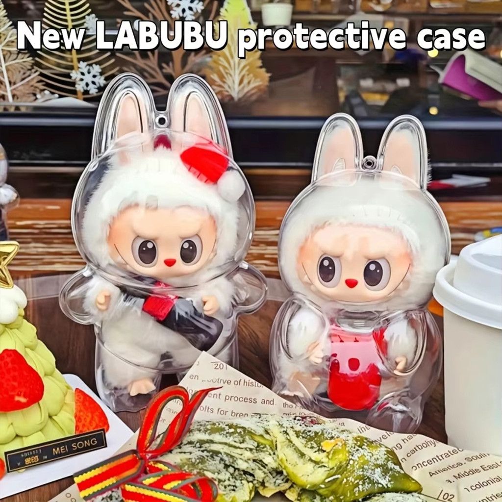 Acrylic Fabric Protective Case for Labubu V2/V1 Portable Anti-Dust ...