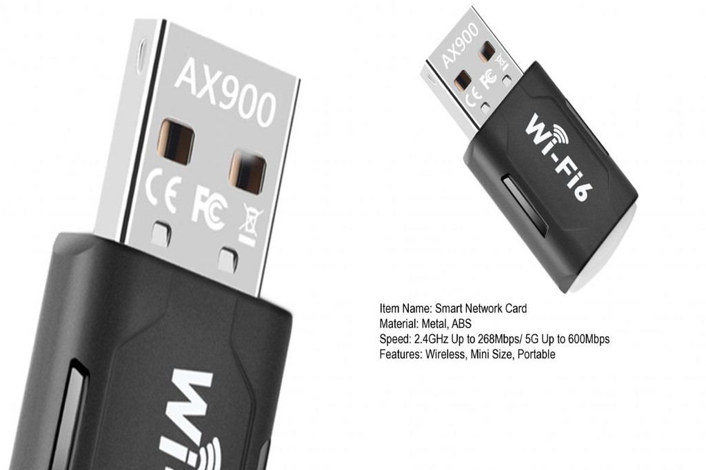 SL Driver-free Wireless Network Card Wi-fi 6 Network Card High-speed Wi ...