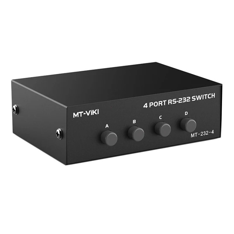RS232 Serial DB9 Pin RS232 Switcher Splitter 4 in 1 out Sharer PC ...