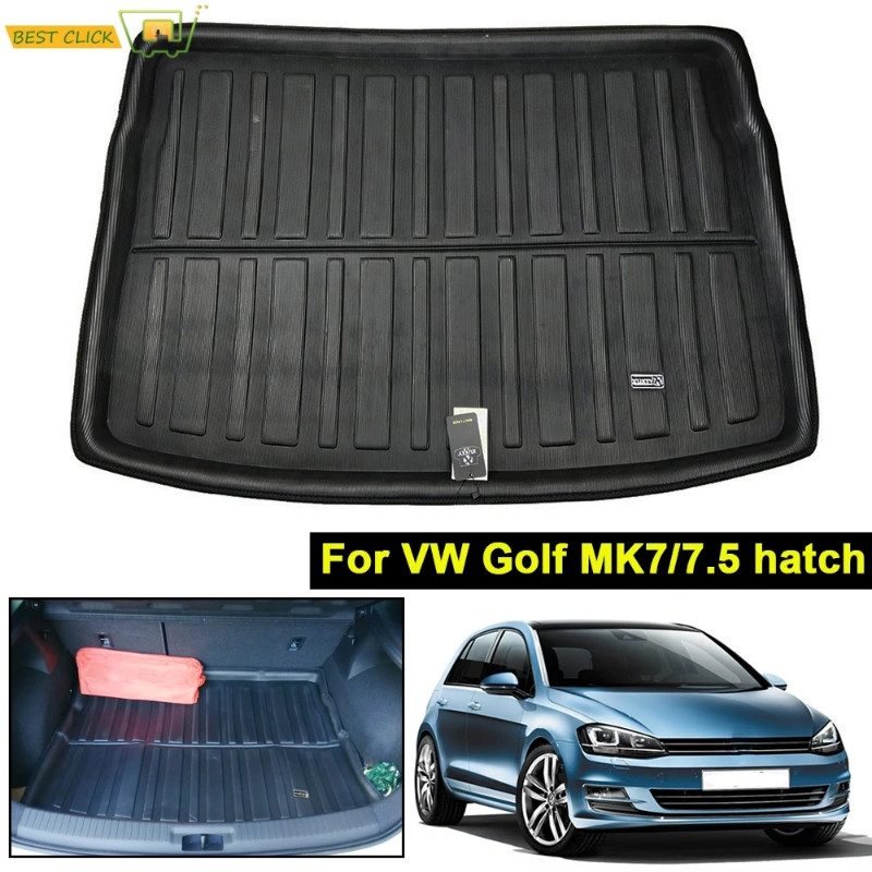 Rear Trunk Liner Boot Mat For Volkswagen VW Golf 7 / GTI R Mk7 ...