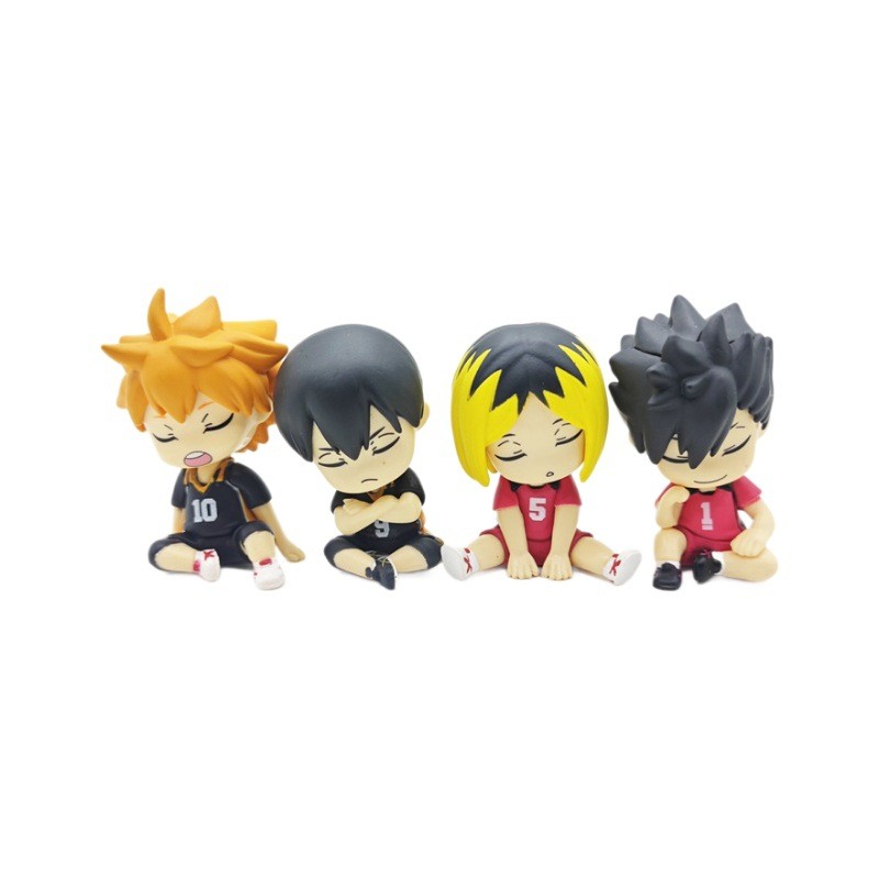 Limited Haikyuu Edition Shoulder To Shoulder Sleep Pvc Toy Model Set ...