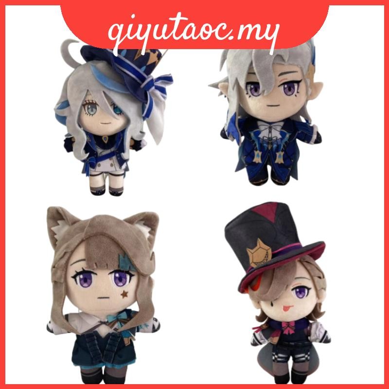 20cm Genshin Impact Lyney Lynette Plush Toy Focalors Neuvillette ...
