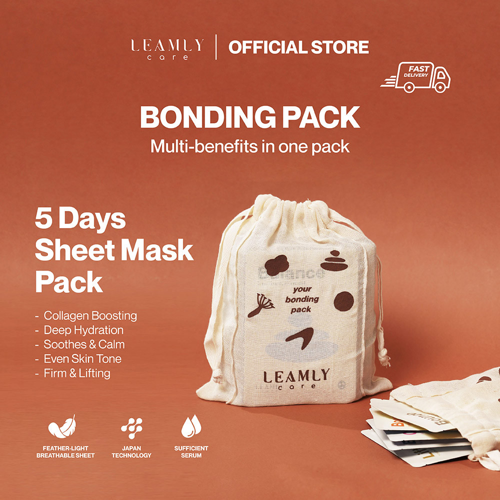 Leamly Care Your Bonding Pack Sheet Mask Try-On | Shopee Malaysia