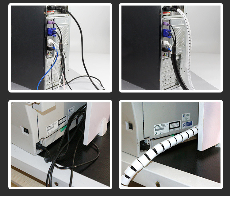 Wire Management Computer Wire Organizer Network Harness Collection ...