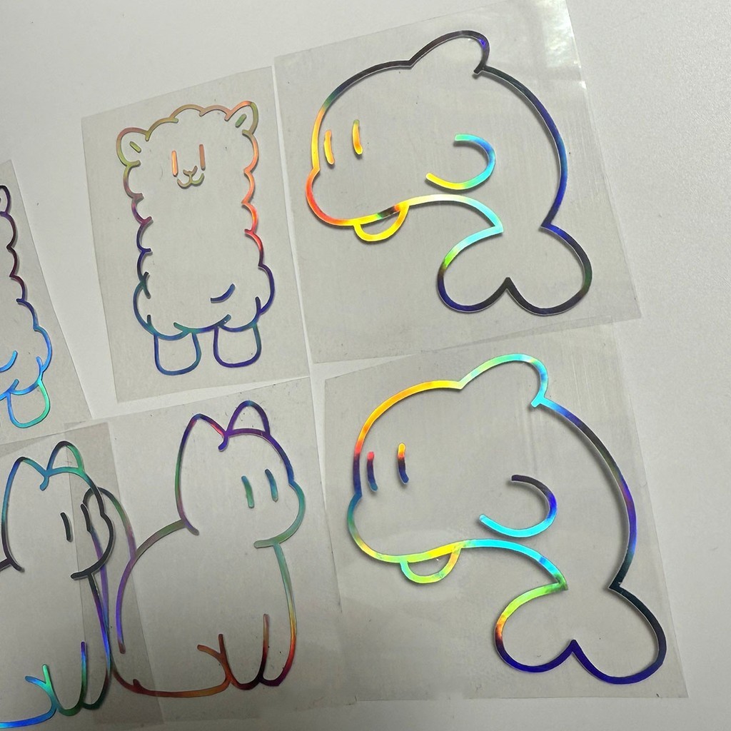 kpop idol PLAVE Laser Colorful Stickers | Shopee Malaysia