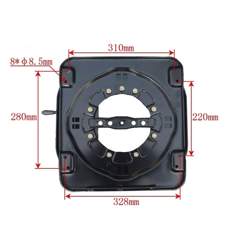 2025 Car Heavy-duty Seat Base 360-Degree Rotating Turntable Van RV ...