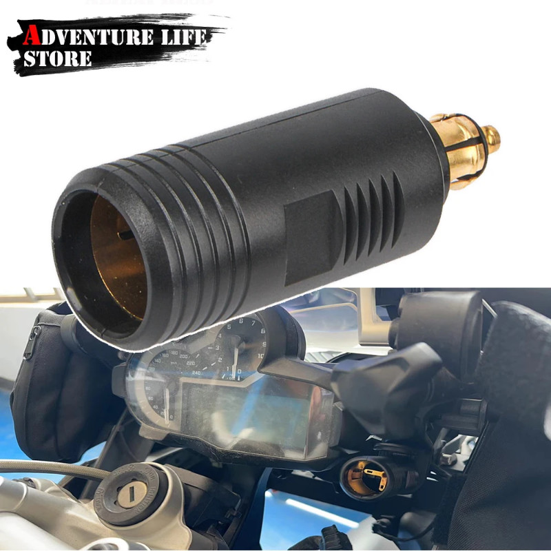 Cigarette Lighter Adapter For BMW R1250GS F850GS For TIGER DC 12V-24V ...